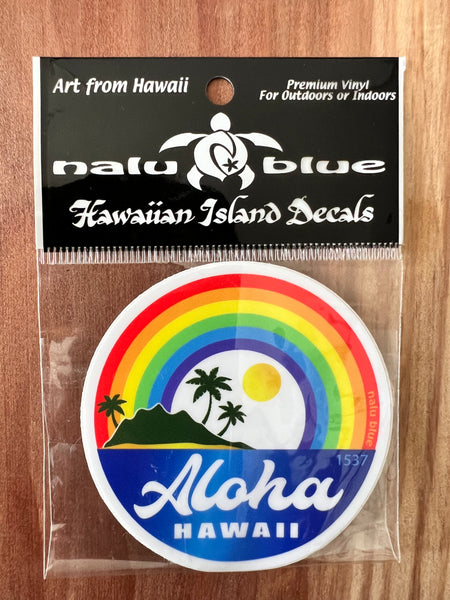 Aloha Rainbow Island – Nalu Blue Hawaiian Decals