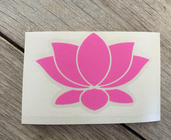Lotus decal – Nalu Blue Hawaiian Decals